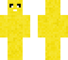 Yellow Wool Man | Minecraft Skin