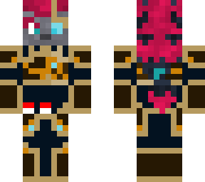 Zoroark In Ancient Armor | Minecraft Skin