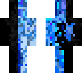 Black And Blue | Minecraft Skins