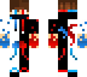 Blue and Red combo | Minecraft Skin
