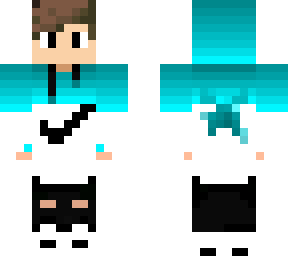 Blue nike boy | Minecraft Skin