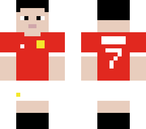 Cristiano Ronaldo Minecraft Skins