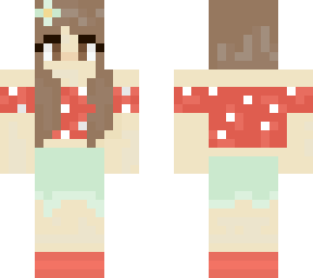 mushroom cute girl | Minecraft Skins