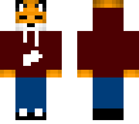 Fox Boy person guy | Minecraft Skin