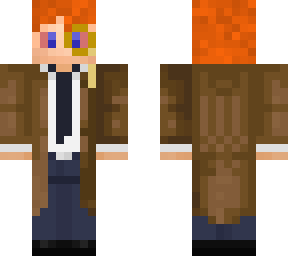 investigator with monicle | Minecraft Skin