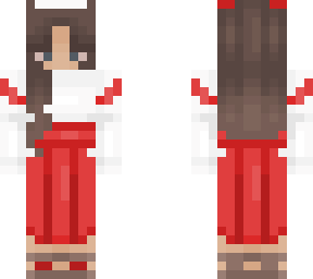 shrine maiden | Minecraft Skins