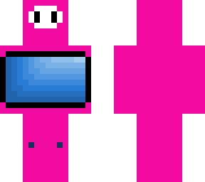 Pink Fall Guy Sus | Minecraft Skin