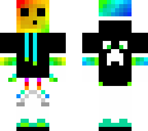 rainbow slime | Minecraft Skins