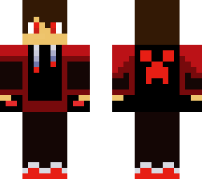 red gamer | Minecraft Skin