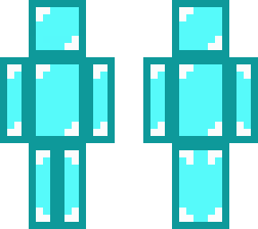 Diamond block skin | Minecraft Skin