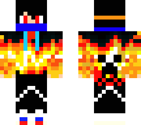 Fire GUy | Minecraft Skin