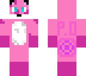p.o.o.o.o pink fox | Minecraft Skin