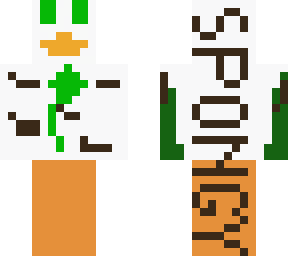 Spongy duck | Minecraft Skin