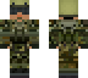 military stalker | Minecraft Skins