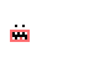 the floating mouth | Minecraft Skin