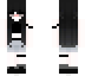 short black hair girl | Minecraft Skins