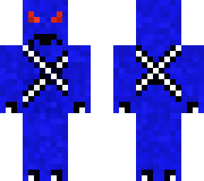 Blue Demon | Minecraft Skin