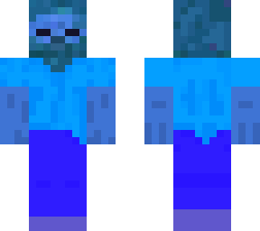 blue zombie | Minecraft Skins