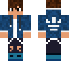 Cool Boy with headphones | Minecraft Skin