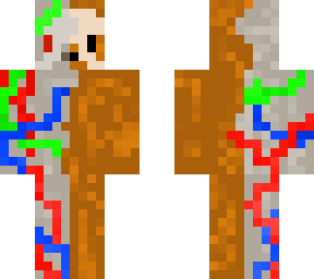 Cyborg Sloth | Minecraft Skin