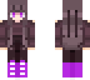 Enderman Girl Minecraft Skins