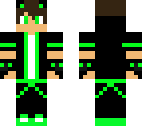 green ninja panda | Minecraft Skin