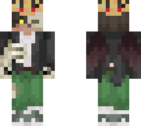 half skeleton | Minecraft Skins
