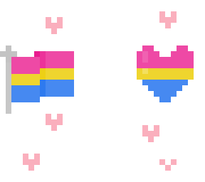 pan flag | Minecraft Skins