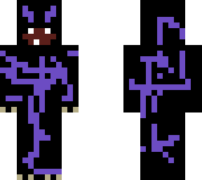 Purple alien creature | Minecraft Skin