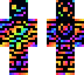 RGB Silhouette v1 | Minecraft Skin