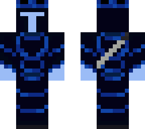 blue knight | Minecraft Skins