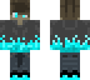 blue fire | Minecraft Skins