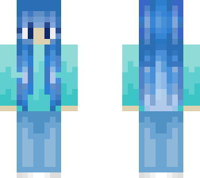 Blue Girl | Minecraft Skins