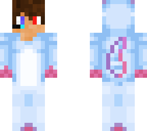 Cute Axo Onesie | Minecraft Skin