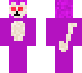Evil purple monkey | Minecraft Skin