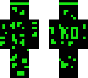 Hacker Skin | Minecraft Skins