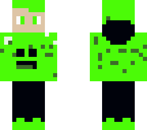 OFFICIAL Human Creeper | Minecraft Skin