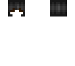 Short Black Hair Base | Minecraft Skin