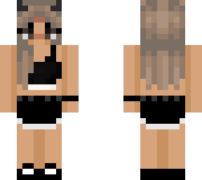 sports bra and shorts | Minecraft Skin