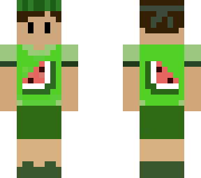 watermelon boy | Minecraft Skin