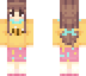 bee and puppycat | Minecraft Skins