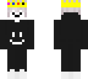 dum face with crown | Minecraft Skin