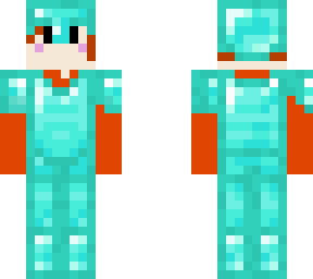 diamond girl | Minecraft Skins