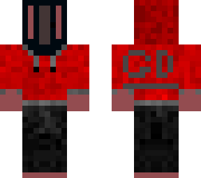 Red GD Icon | Minecraft Skin