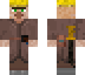Warrior farmer villager | Minecraft Skin