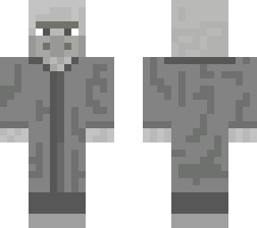Black and White Villager | Minecraft Skin