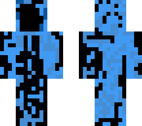 blue demon | Minecraft Skin