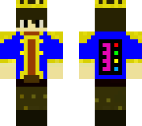 blue GamerFleet by Vulture YT | Minecraft Skin