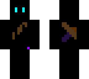 RGB with netherite dagger | Minecraft Skin