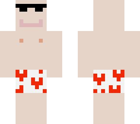 heart boxers | Minecraft Skin